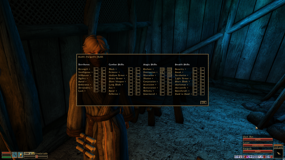 Companion Management Mods for Morrowind